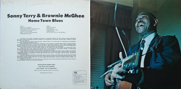 Buy Sonny Terry & Brownie McGhee : Hometown Blues (LP, Mono, Gat) online for the lowest price at ...