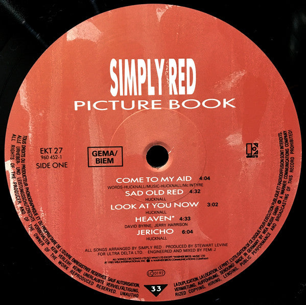 Buy Simply Red : Picture Book (LP, Album) online for the lowest price at Strummer Room Records