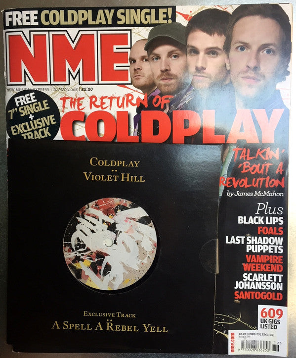 Buy Coldplay : Violet Hill (7", Single, Promo) online for the lowest ...