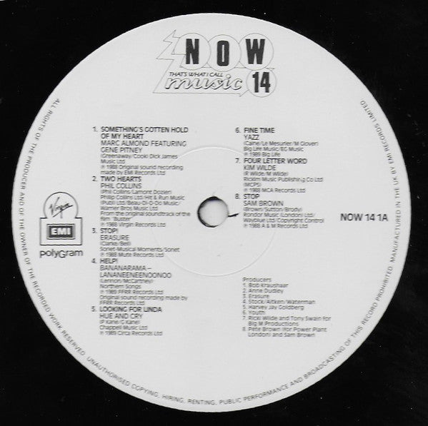 Buy Various : Now That's What I Call Music 14 (2xLP, Comp) online for ...