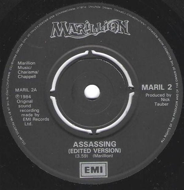 Buy Marillion : Assassing (7", Single) online for the lowest price at ...
