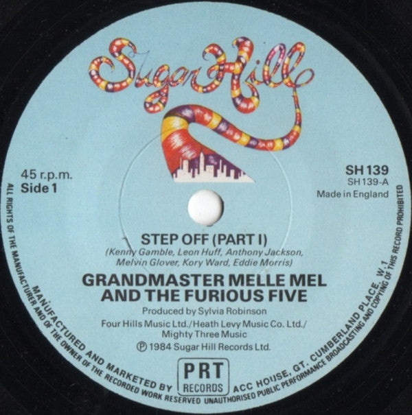 Buy Grandmaster Melle Mel & The Furious Five : Step Off (7", Single ...
