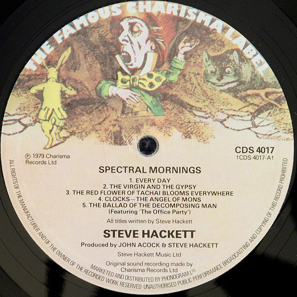 Buy Steve Hackett : Spectral Mornings (LP, Album) online for the lowest ...