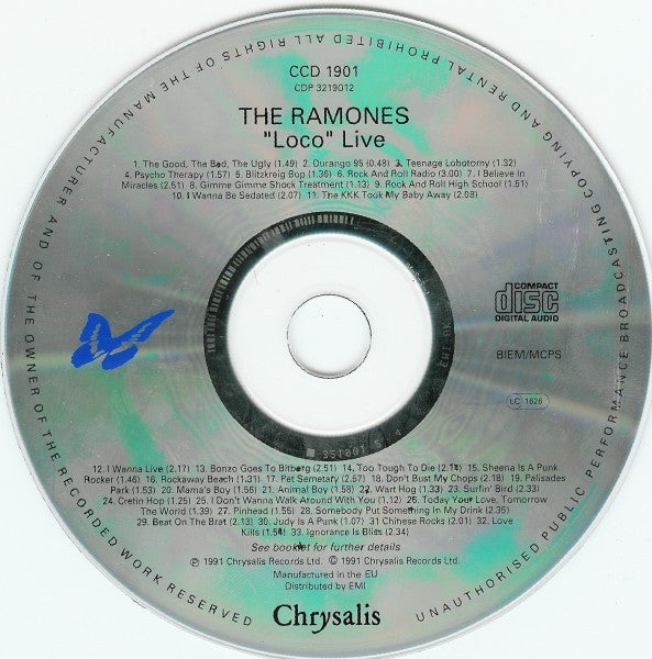 Buy The Ramones* : Loco Live (CD, Album, RE, RP) online for the lowest ...