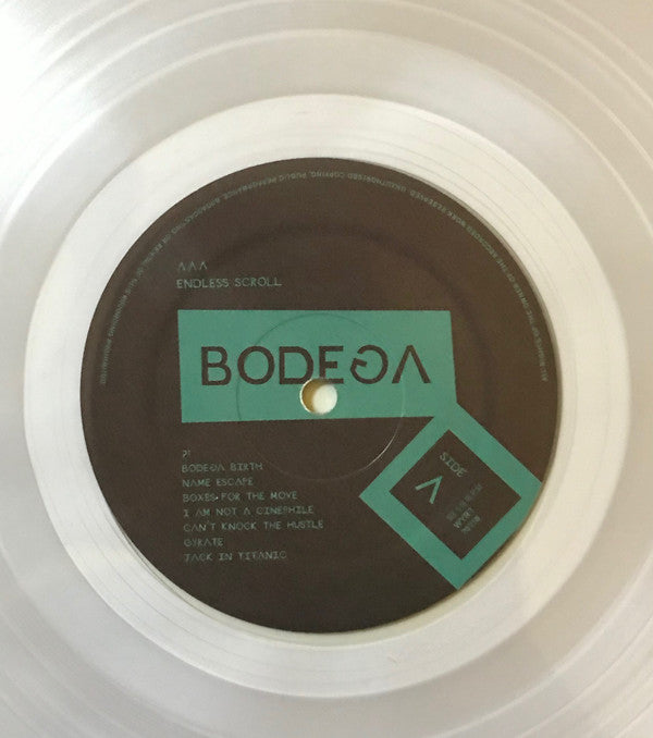 Buy Bodega : Endless Scroll / Witness Scroll (LP, Album, Ltd, Cle + CDr ...