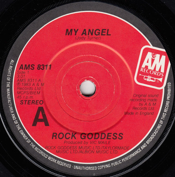 Buy Rock Goddess : My Angel (7", Single) online for the lowest price at ...