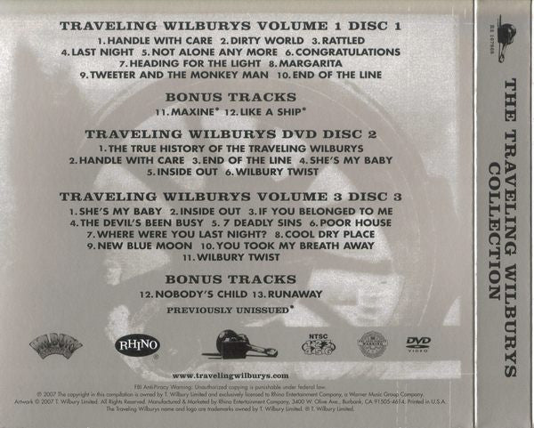 Buy The Traveling Wilburys* : The Traveling Wilburys Collection (2xCD, Album, RM + DVD + Box ...