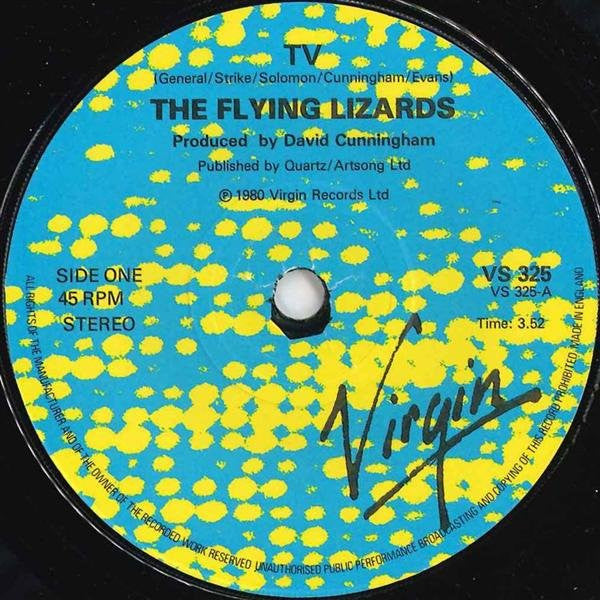 Buy The Flying Lizards : TV (7", Single) online for the lowest price at ...