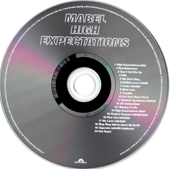 Buy Mabel (5) : High Expectations (CD, Album, Sig) online for the ...