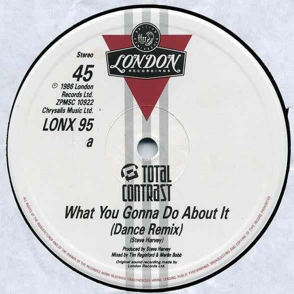Buy Total Contrast : What You Gonna Do About It (12") online for the ...