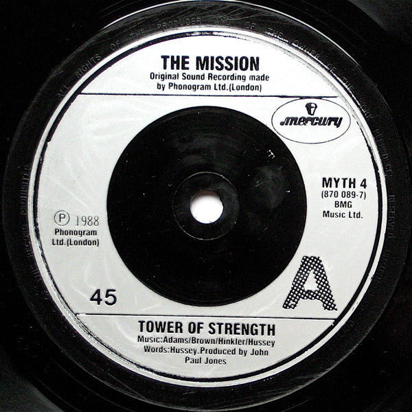 Buy The Mission : Tower Of Strength (7", Single, Sil) online for the ...