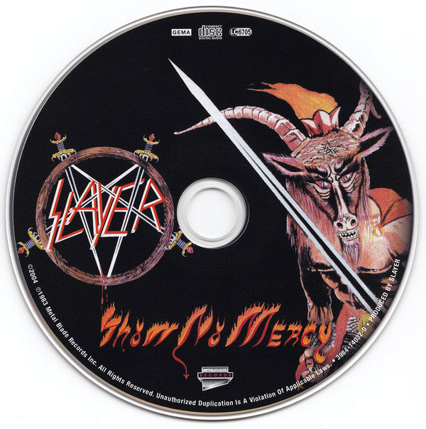 Buy Slayer : Show No Mercy (CD, Album, RE, RM, Dig) online for the ...