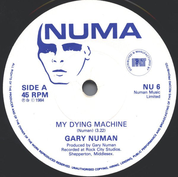 Buy Gary Numan : My Dying Machine (7", Single) online for the lowest ...