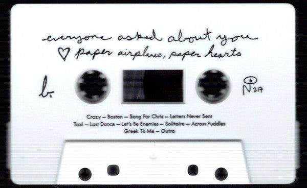Buy Everyone Asked About You : Paper Airplanes, Paper Hearts (Cass ...