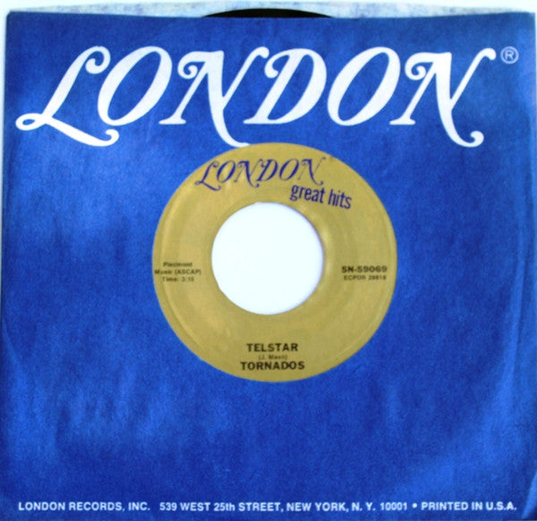 Buy The Tornados : Telstar / Jungle Fever (7", RE) online for the ...