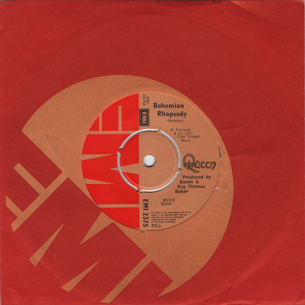 Buy Queen : Bohemian Rhapsody (7", Single) online for the lowest price ...