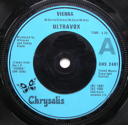 Buy Ultravox : Vienna (7", Single, Blu) online for the lowest price at ...