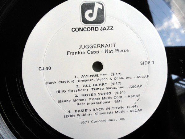 Buy Frank Capp / Nat Pierce : Juggernaut (LP, Album) online for the ...