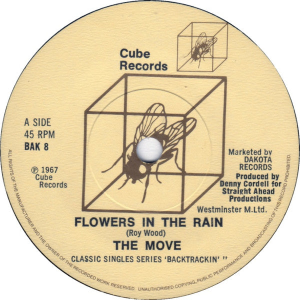 Buy The Move : Flowers In The Rain / Brontosaurus (7", Single, RE ...