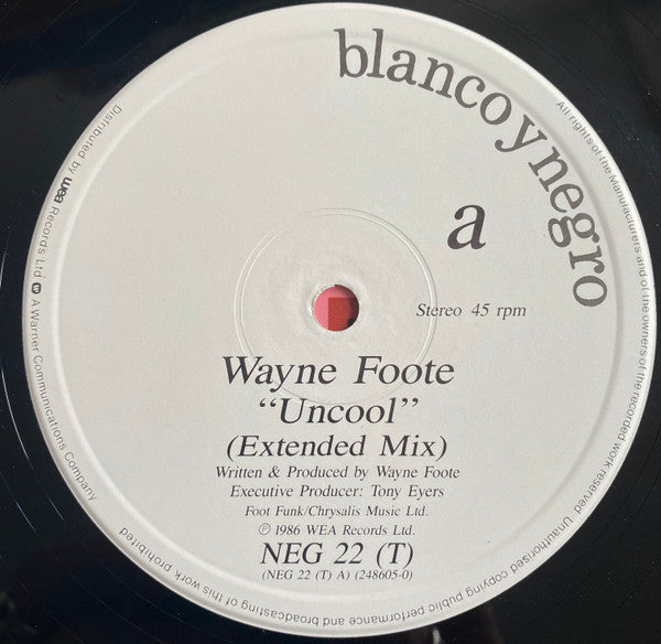 Buy Wayne Foote : Uncool (12") online for the lowest price at Strummer ...