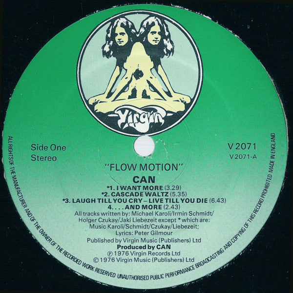 Buy Can : Flow Motion (LP, Album) online for the lowest price at ...