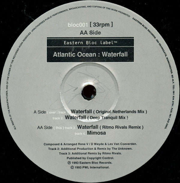 Buy Atlantic Ocean : Waterfall (12") online for the lowest price at ...