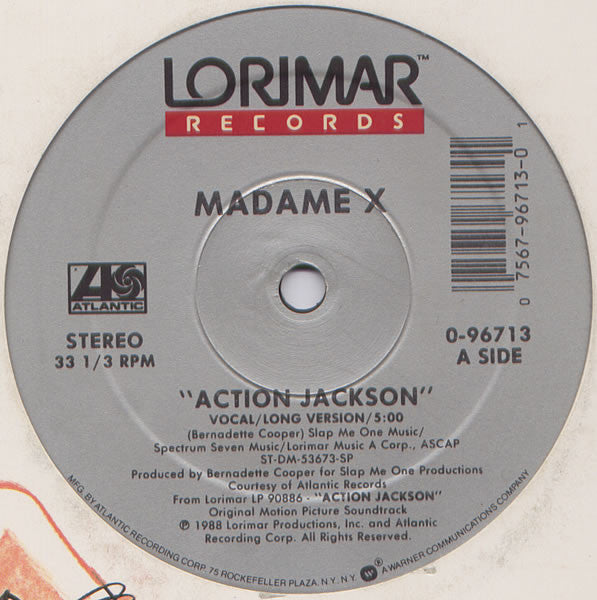 Buy Madame X : Action Jackson (12") online for the lowest price at ...
