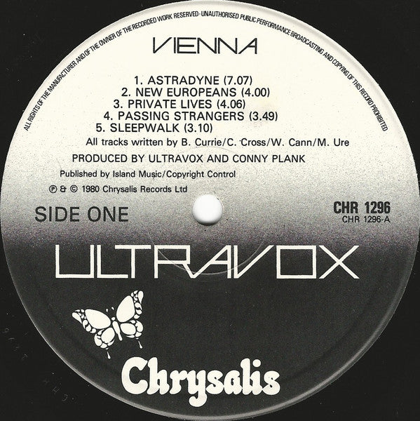 Buy Ultravox : Vienna (LP, Album) online for the lowest price at ...