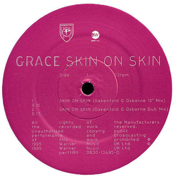 Buy Grace : Skin On Skin (12", Single) online for the lowest price at ...