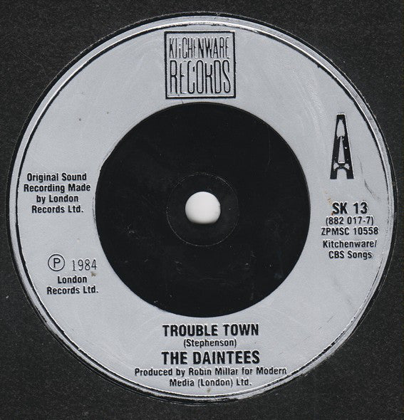 Buy The Daintees : Trouble Town (7", Single, Sil) online for the lowest ...